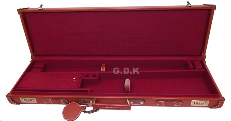 Tan, Guardian leather shotgun case 26-32" barrels, Tanned - GDK ...